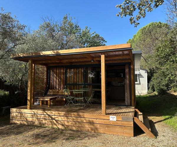 Our comfortable accomodation in Aix-en-Provence campsite